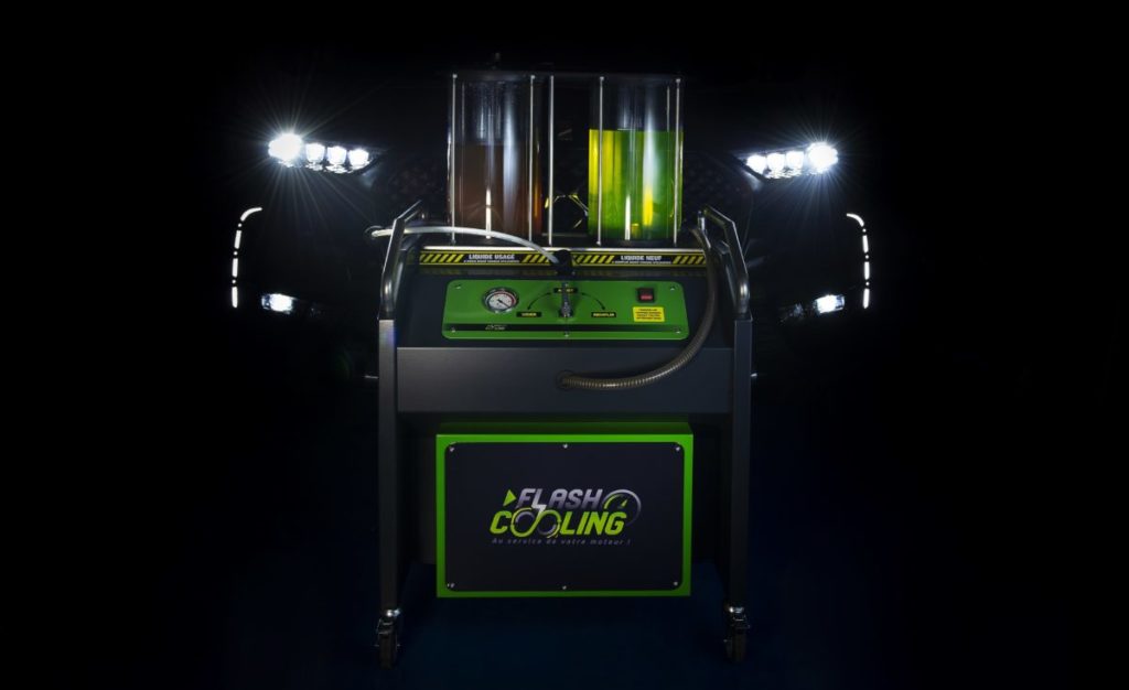 Flash-Cooling – service voor de motor